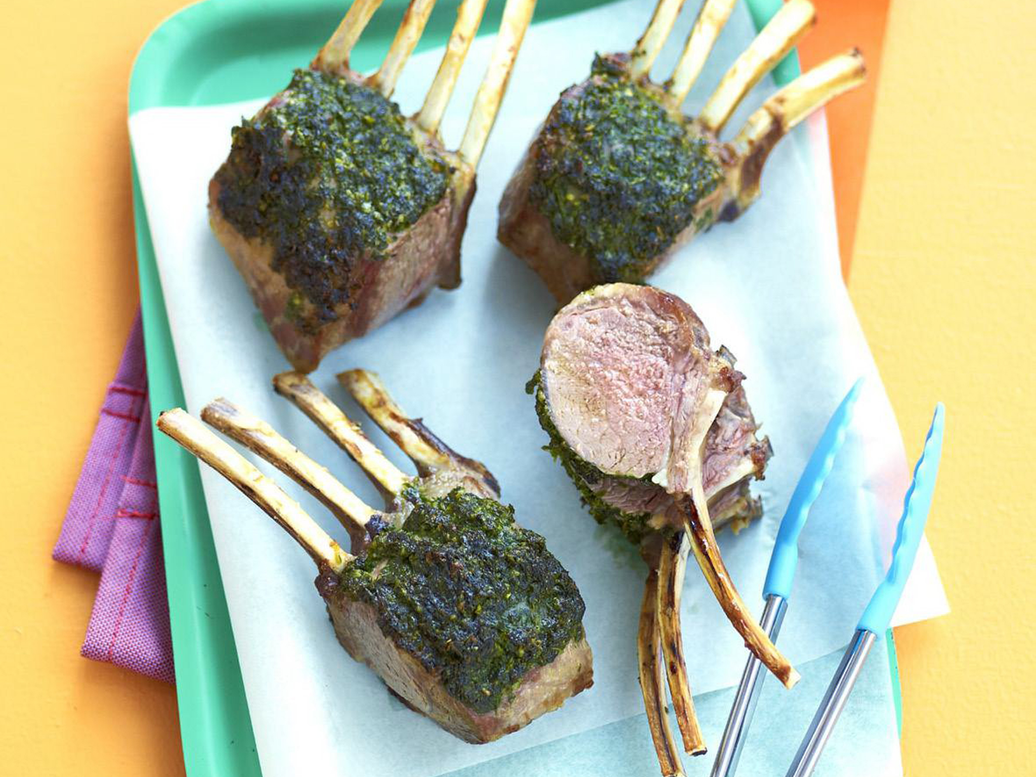 Herb crusted lamb rack | Women's Weekly Food