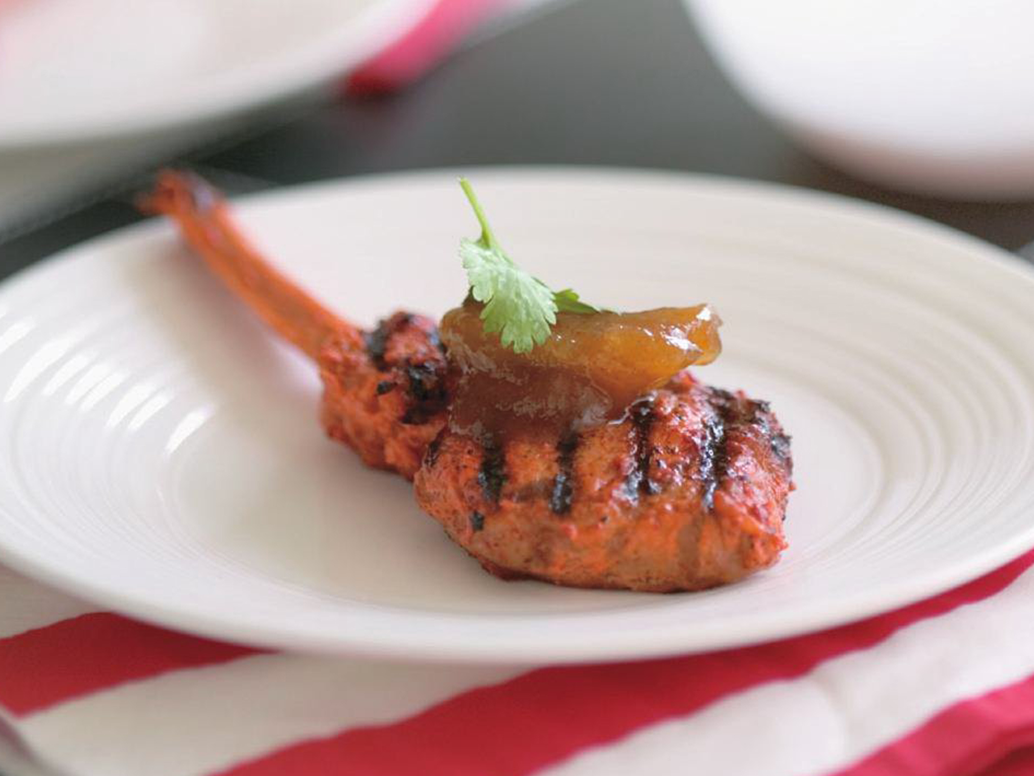Tandoori lamb cutlets with mango chutney | Women's Weekly Food