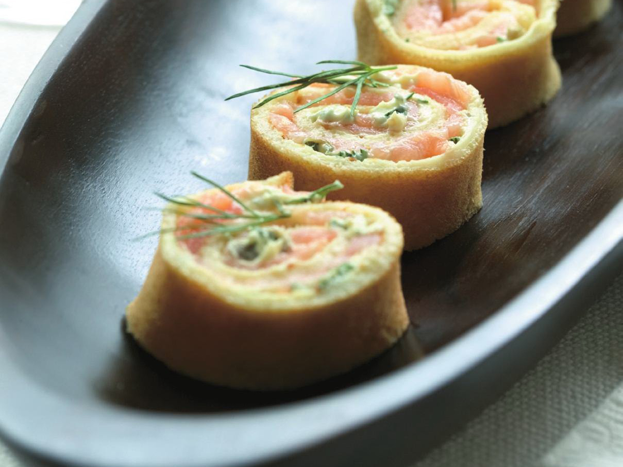 Smoked salmon roulade | Women's Weekly Food