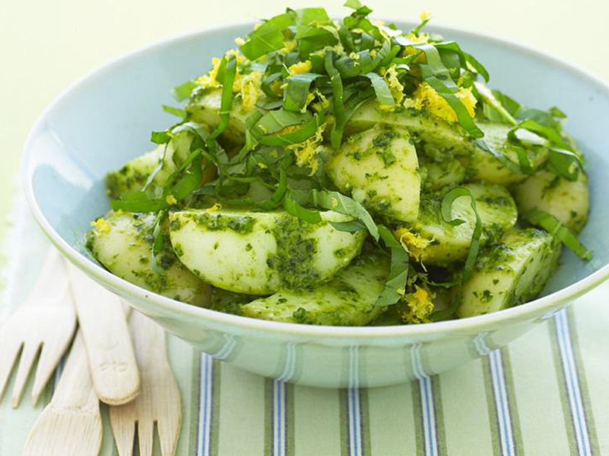 Basil pesto potato salad | Women's Weekly Food
