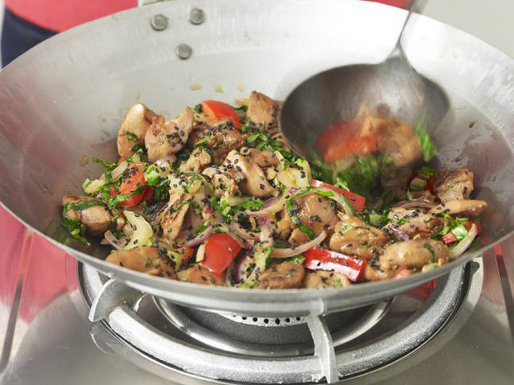 Honey chicken with buk choy and sesame | Women's Weekly Food