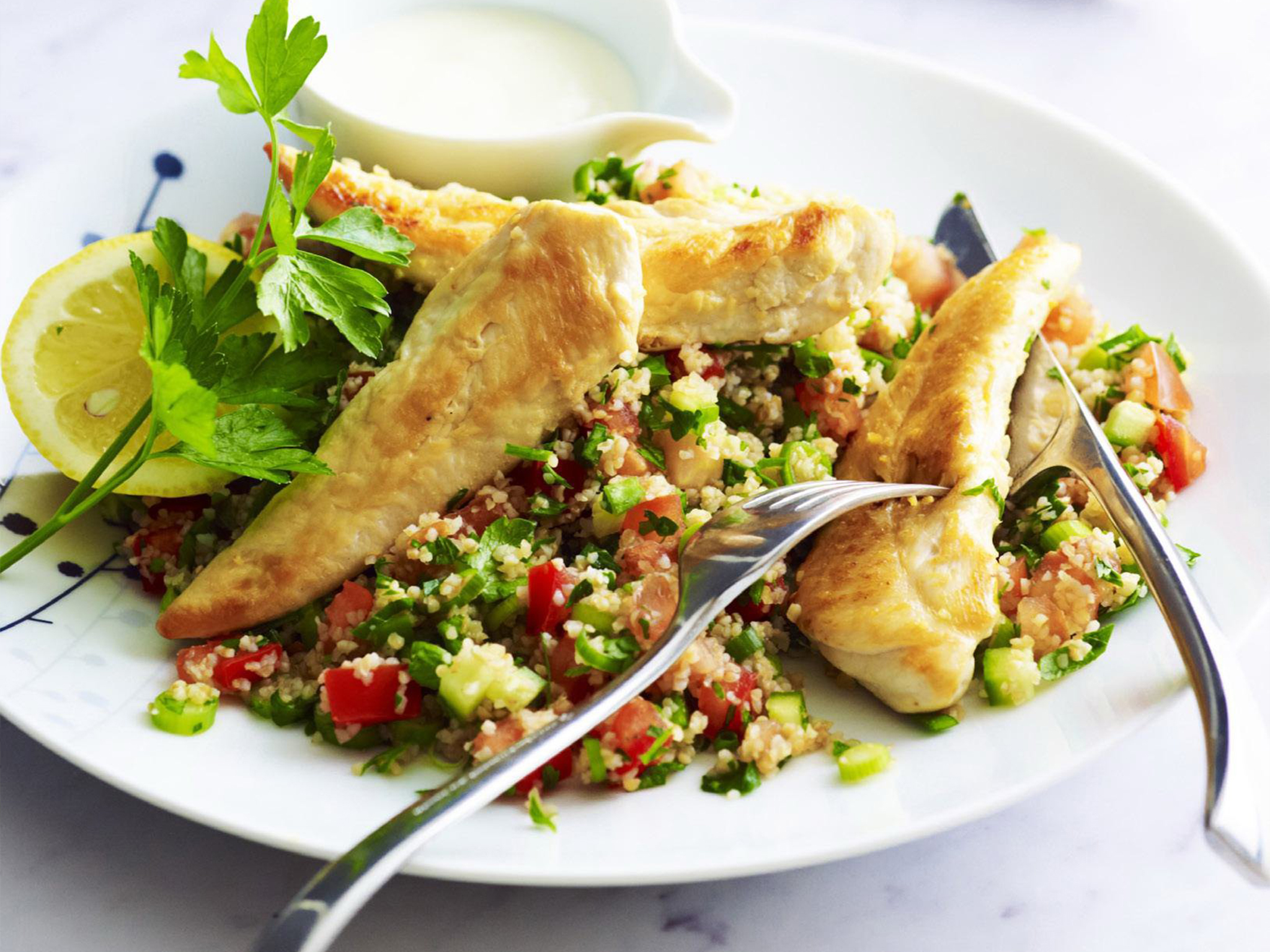 Chicken tabbouleh | Women's Weekly Food
