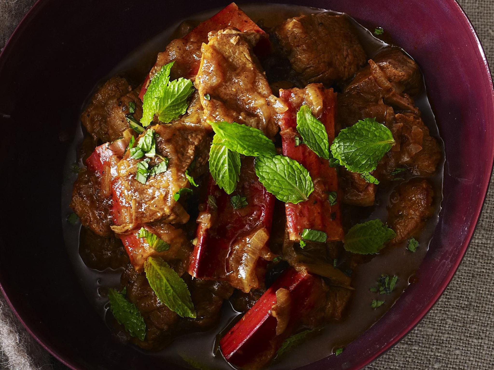 Persian lamb and rhubarb stew | Women's Weekly Food