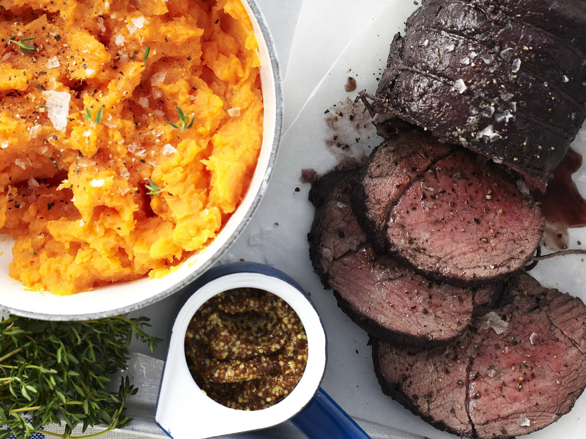 Beef with red wine and kumara mash | Women's Weekly Food