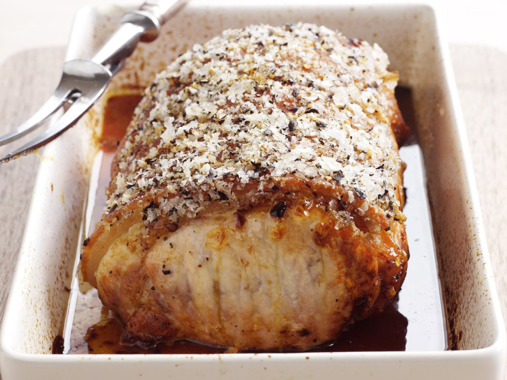 Salt and pepper roast pork | Women's Weekly Food