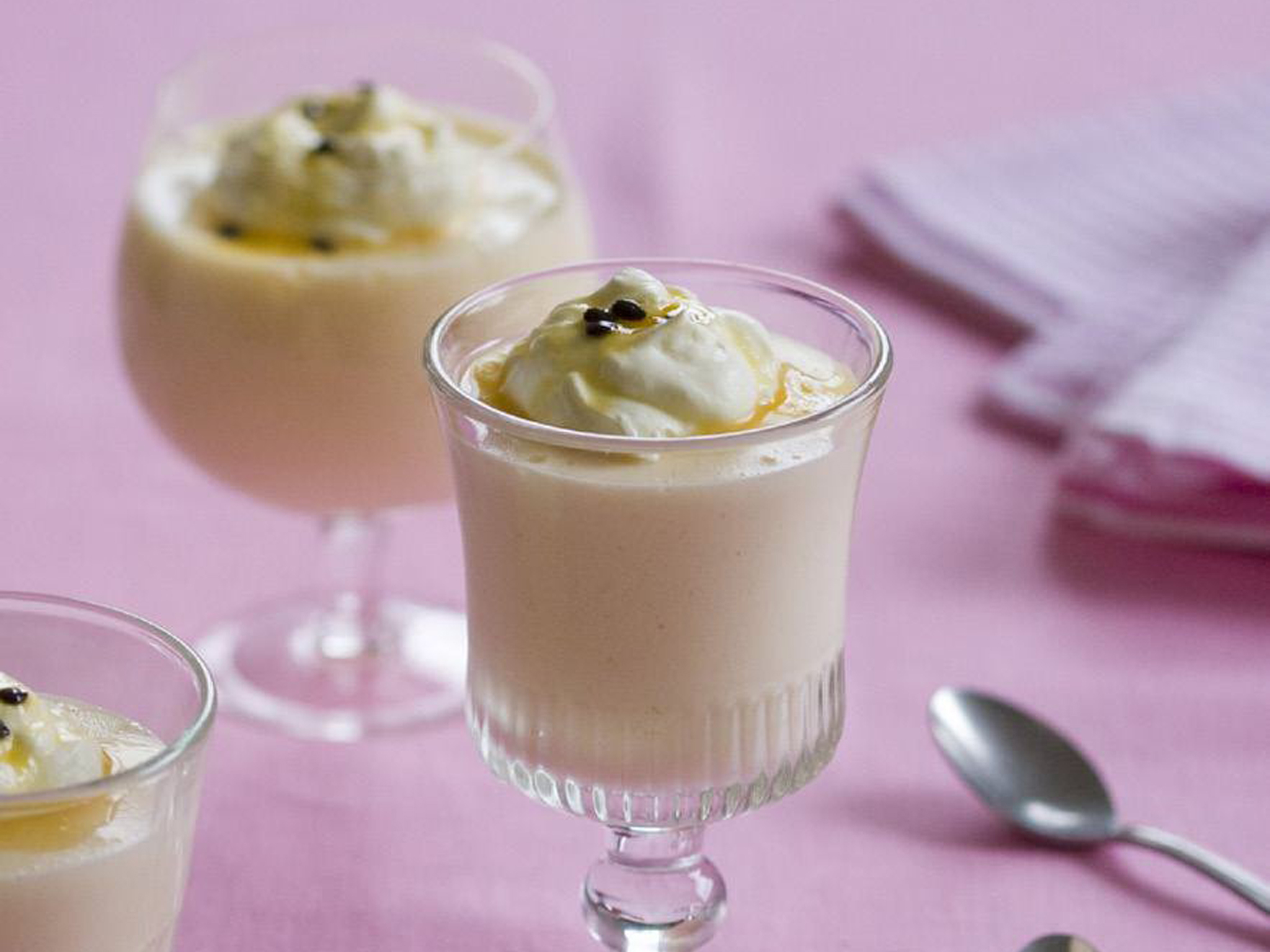 Passionfruit flummery | Women's Weekly Food