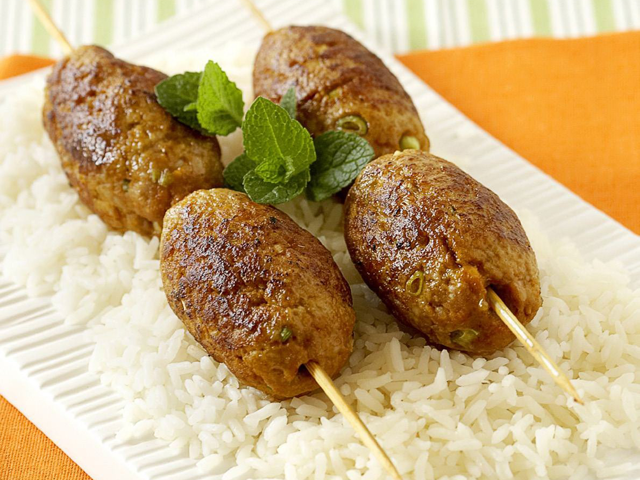 Pork kofta with mint yoghurt | Women's Weekly Food