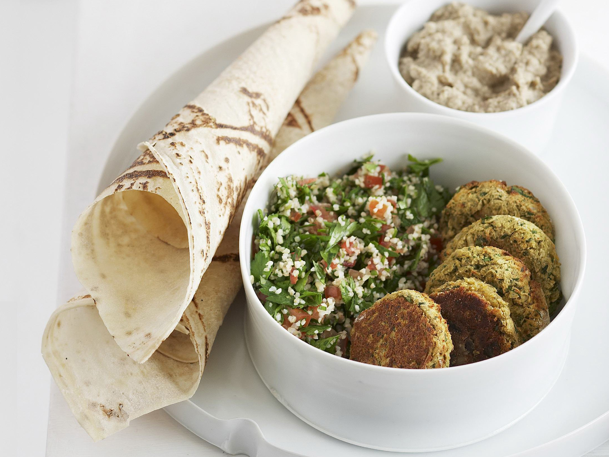 Falafel rolls | Women's Weekly Food