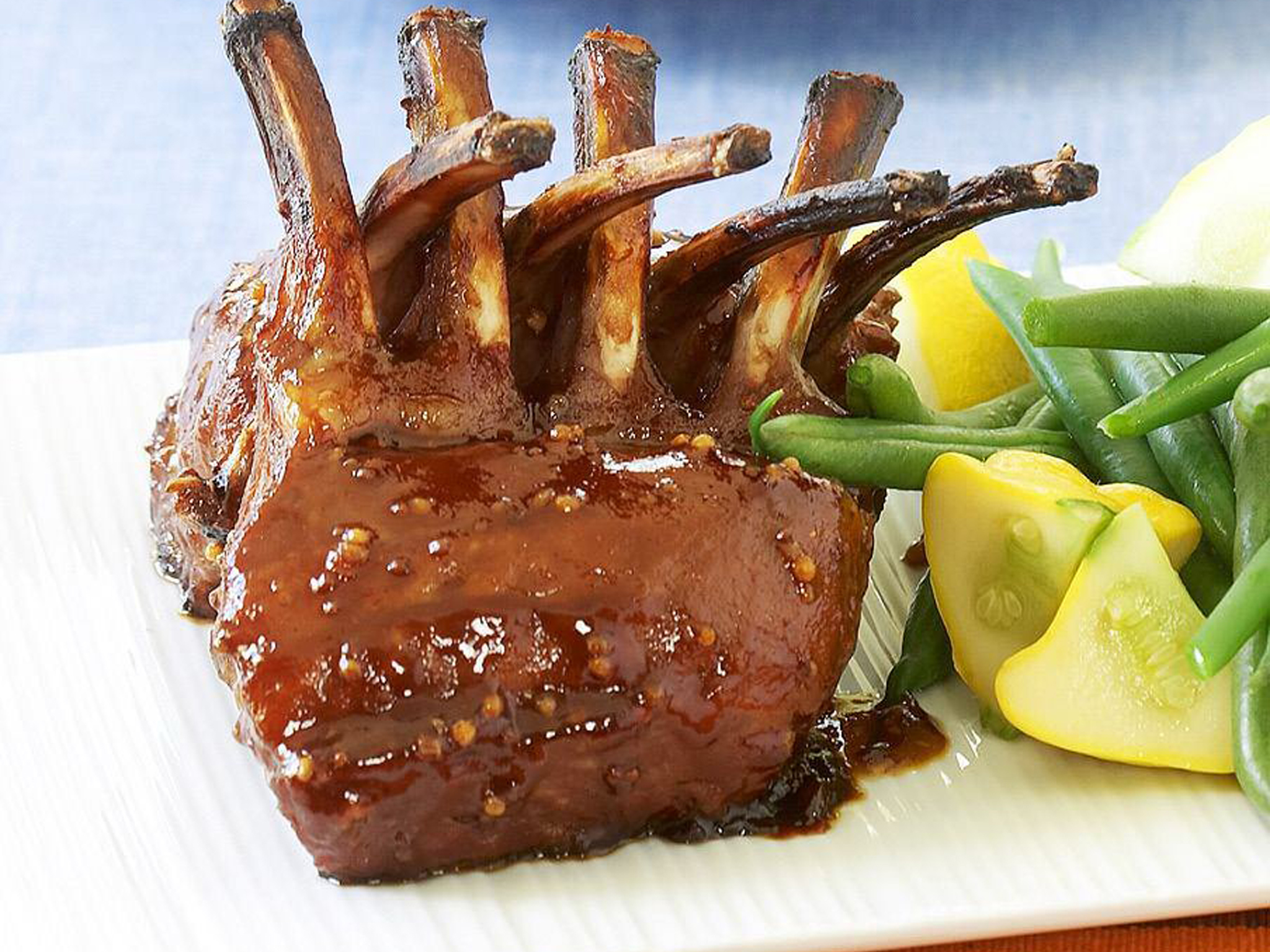 Devilled lamb racks | Women's Weekly Food