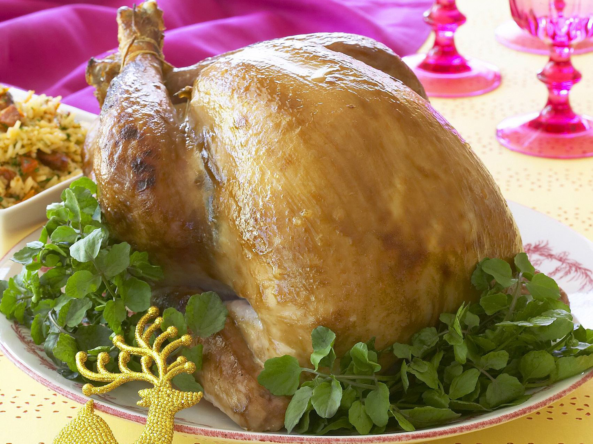 Roast turkey with spanish rice seasoning | Women's Weekly Food