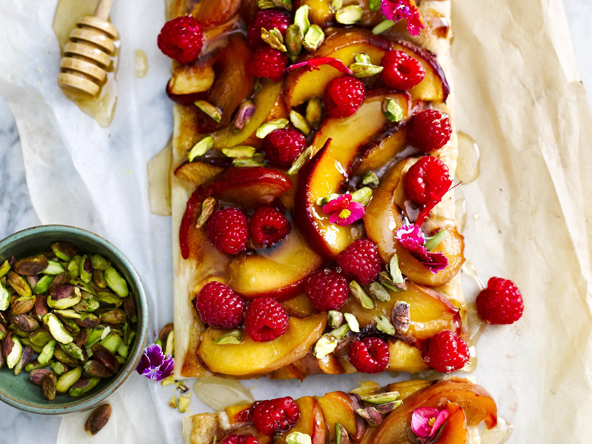 Peach and nectarine tart | Women's Weekly Food