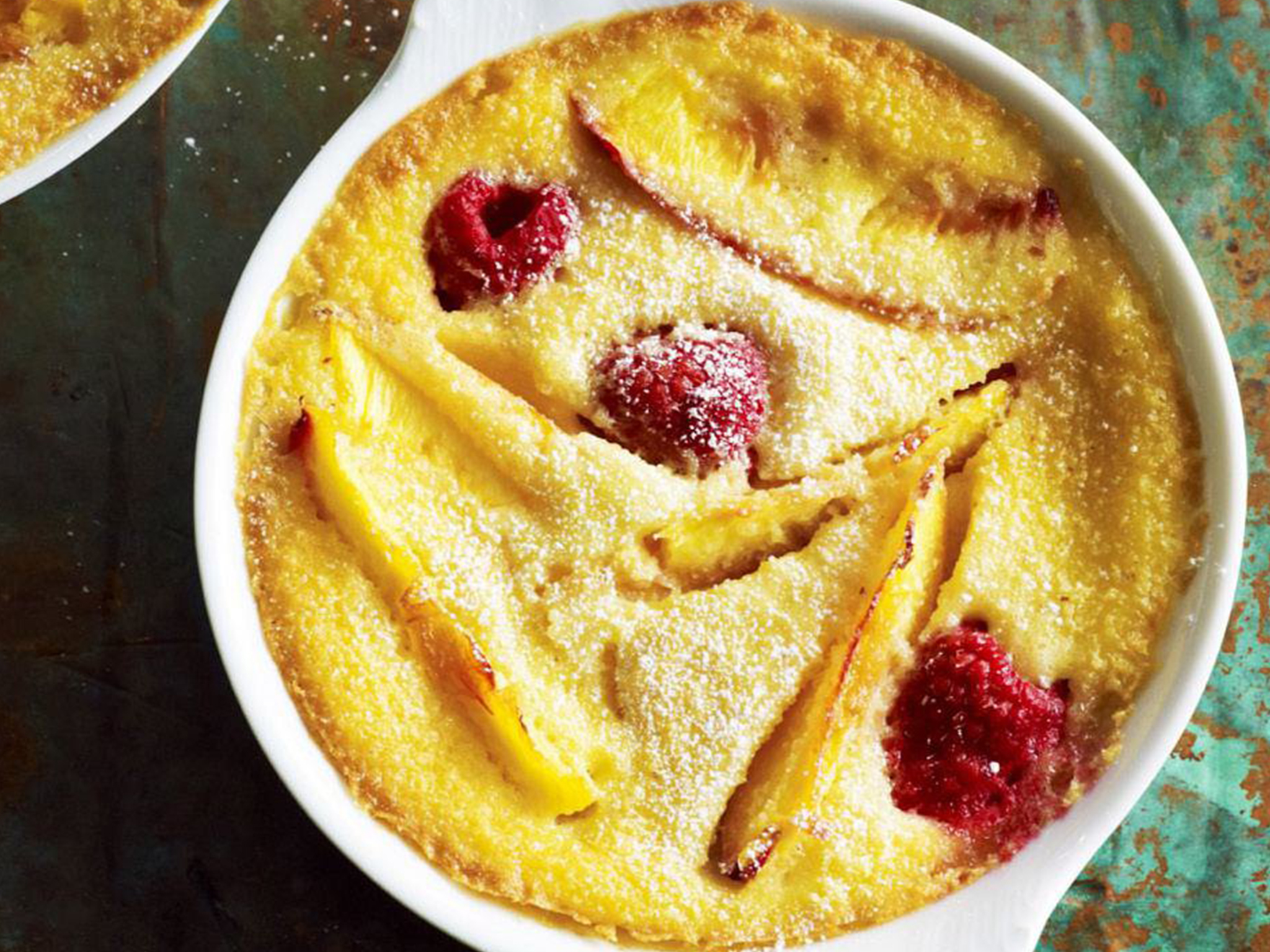 Nectarine and raspberry clafoutis | Women's Weekly Food