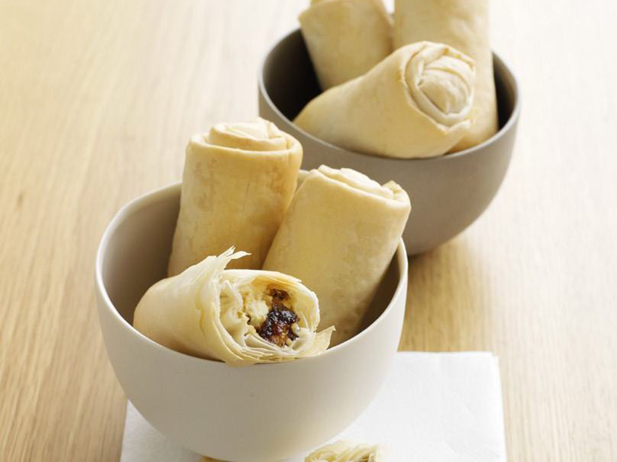 Goats cheese and chive pastries | Women's Weekly Food