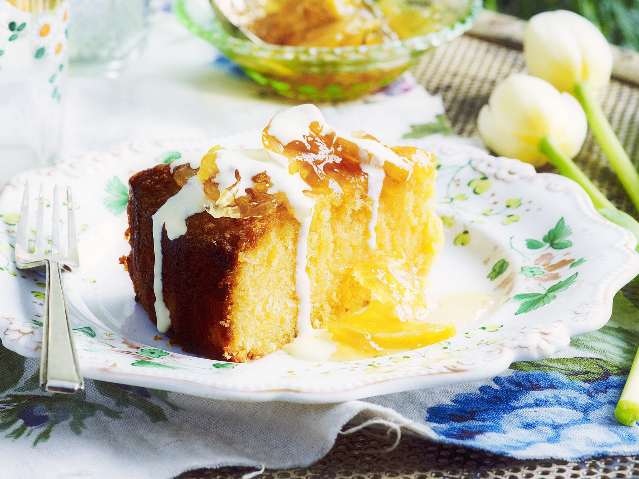 Lemon polenta cake with lemon compote | Women's Weekly Food
