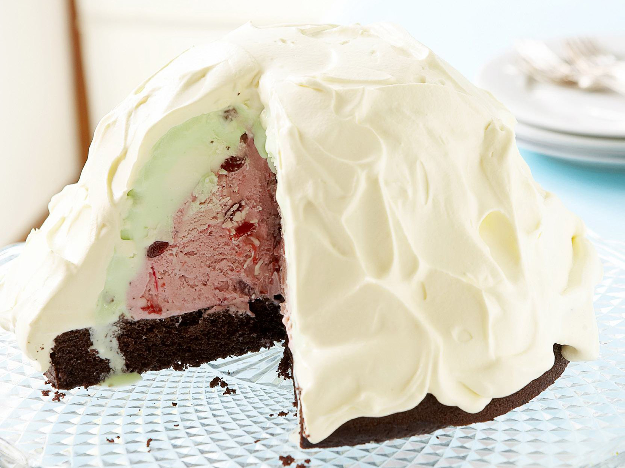 Christmas ice-cream bombe | Women's Weekly Food