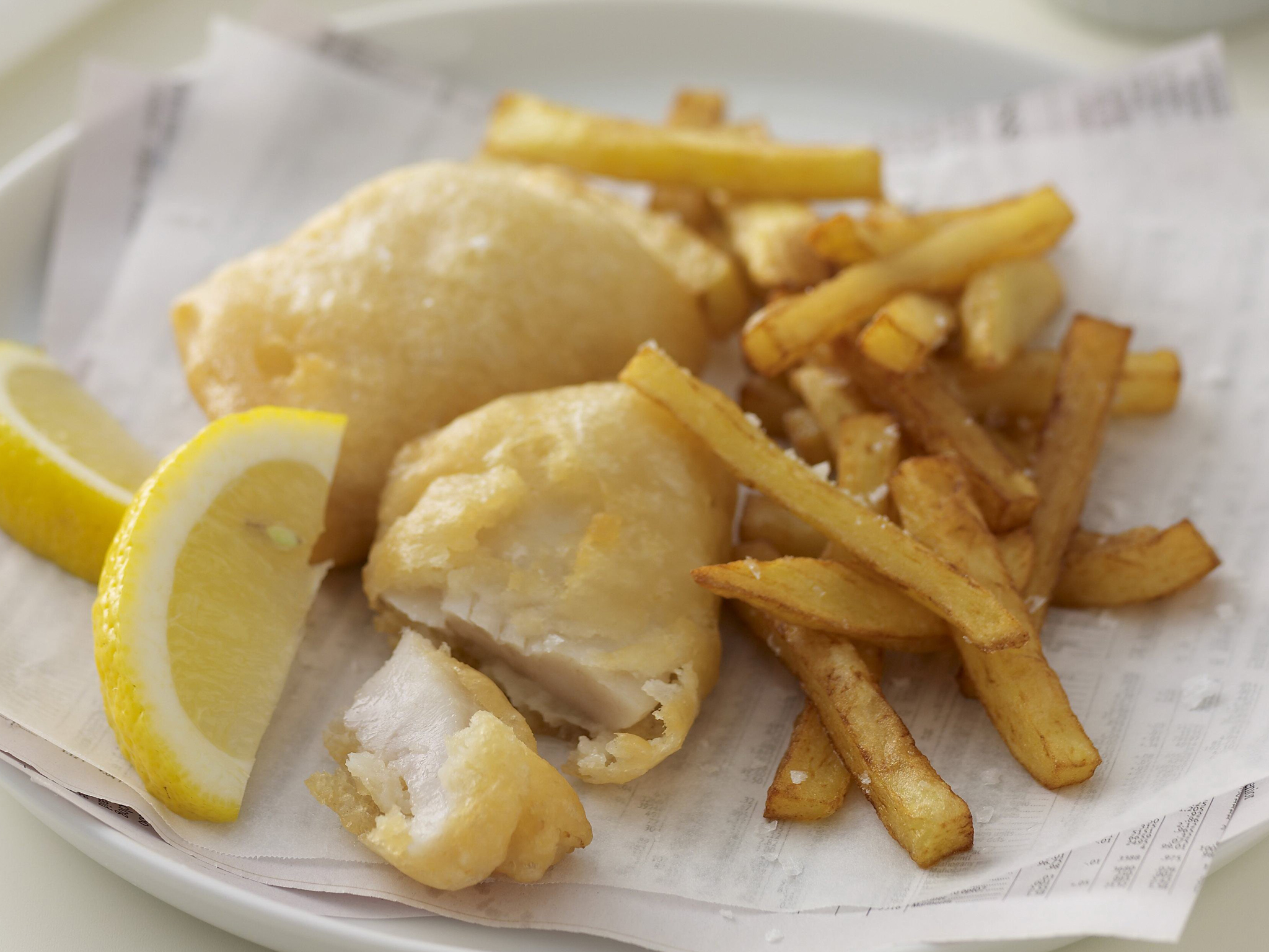 Beer-battered fish and chips | Women's Weekly Food
