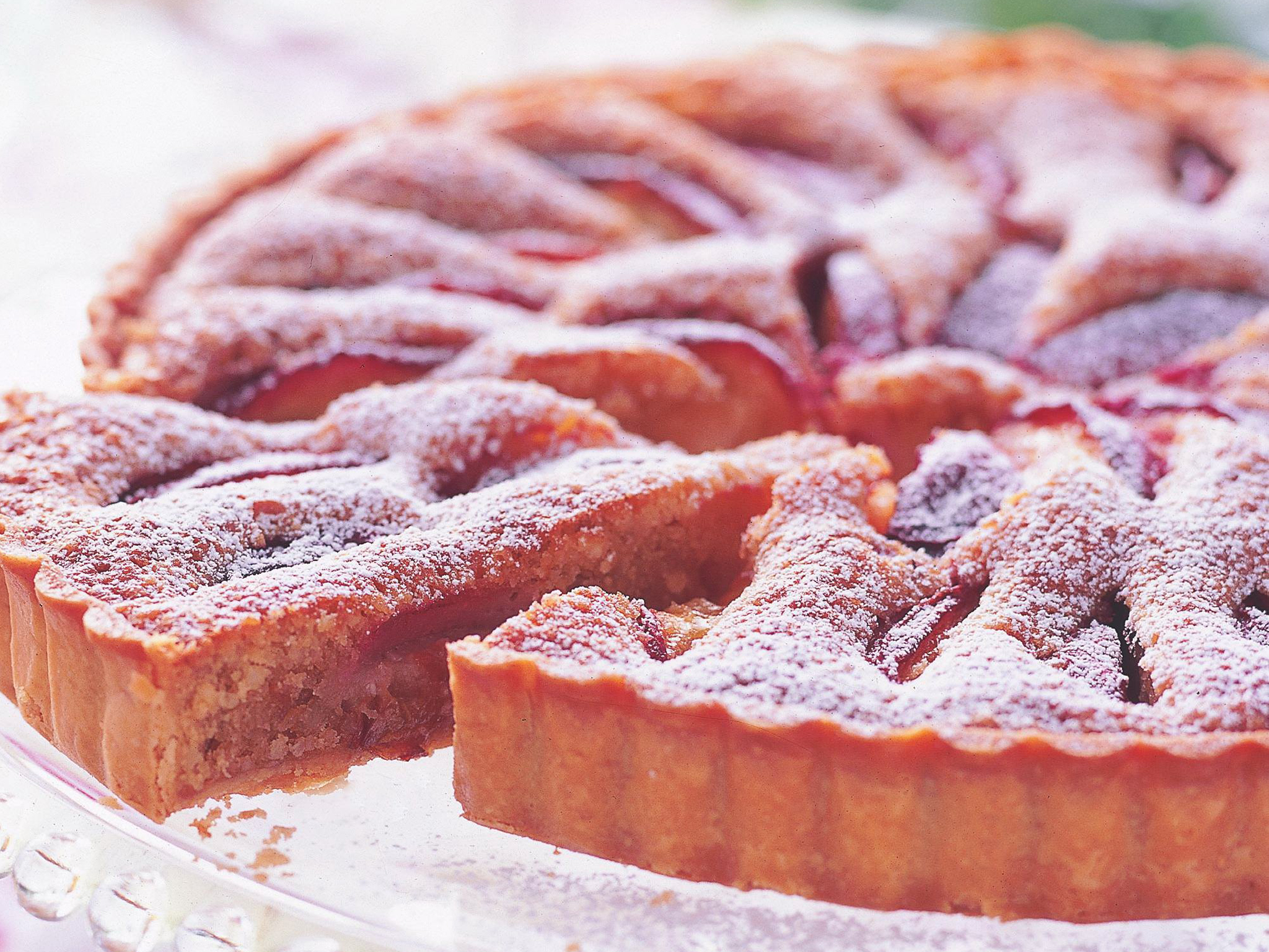 Nectarine and macadamia tart | Women's Weekly Food