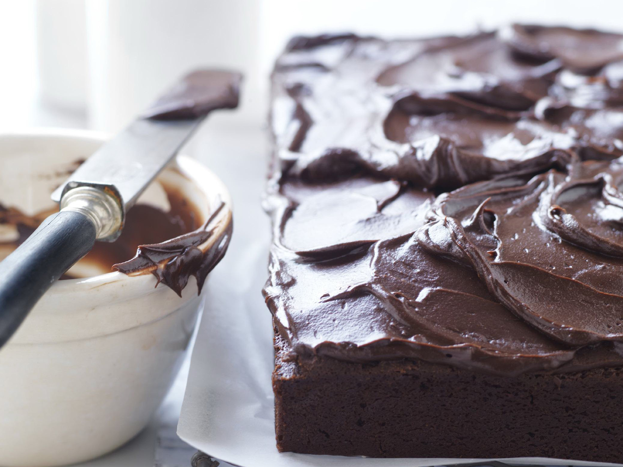 Mud cake with satin chocolate glaze | Women's Weekly Food