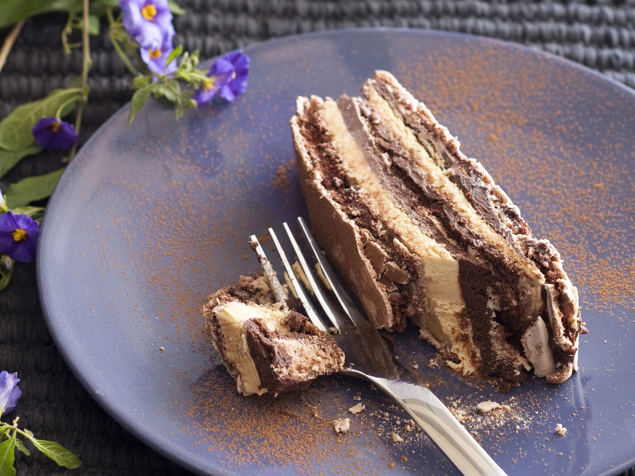 Chocolate mocha dacquoise terrine | Women's Weekly Food