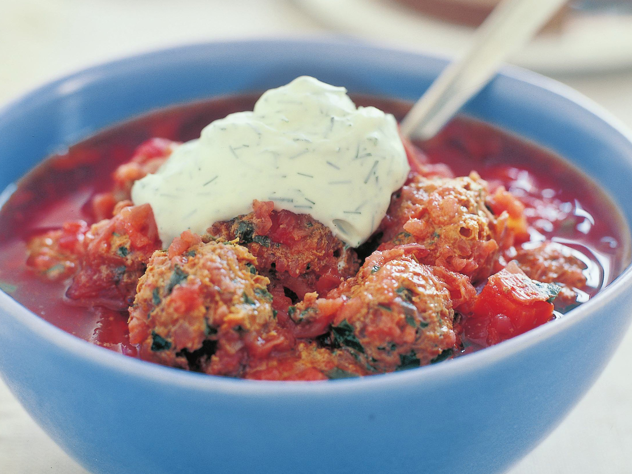 Borscht with meatballs | Women's Weekly Food