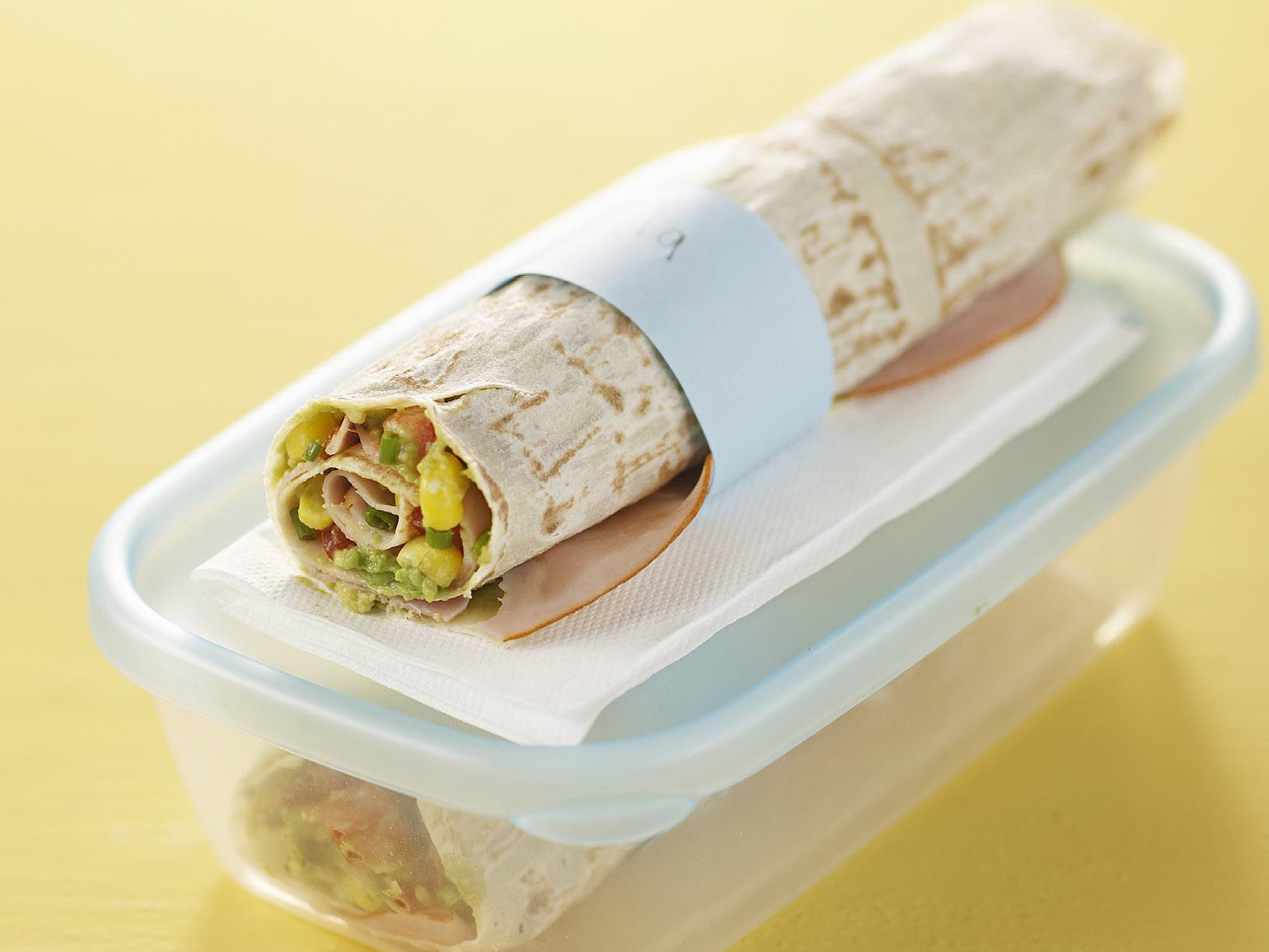 Guacamole and ham wrap | Women's Weekly Food