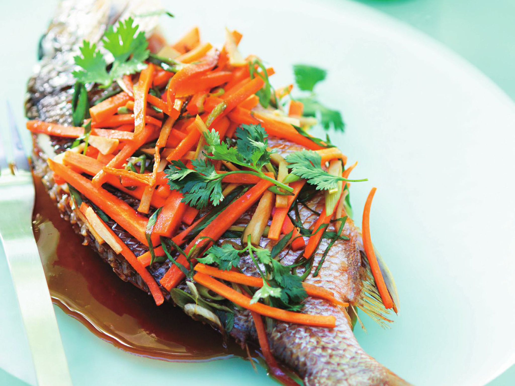 Steamed Asian bream | Women's Weekly Food