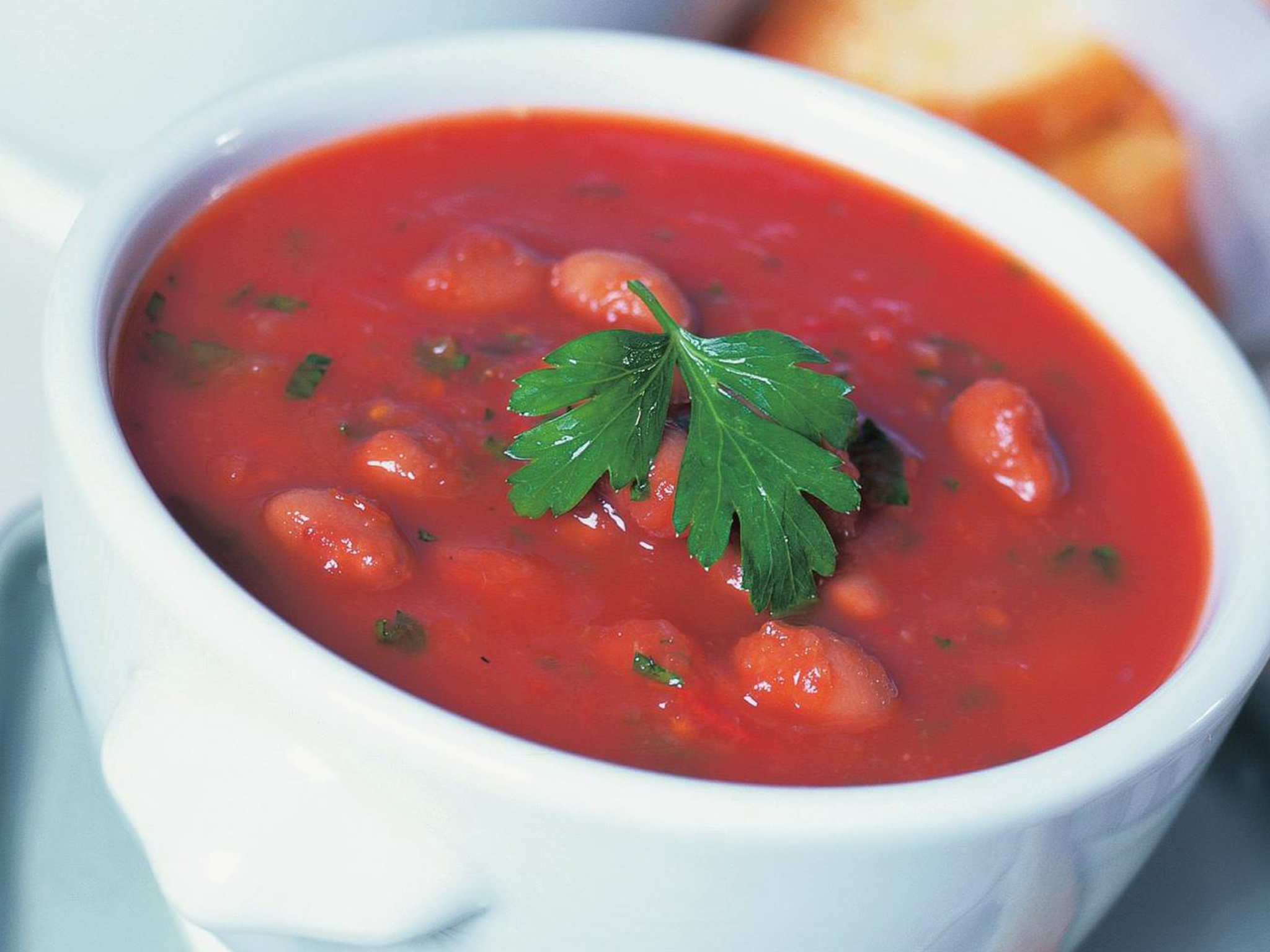 Tomato and borlotti bean soup | Women's Weekly Food