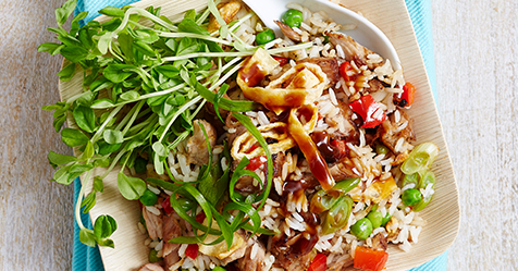 Leftover pork ribs fried rice | Women's Weekly Food