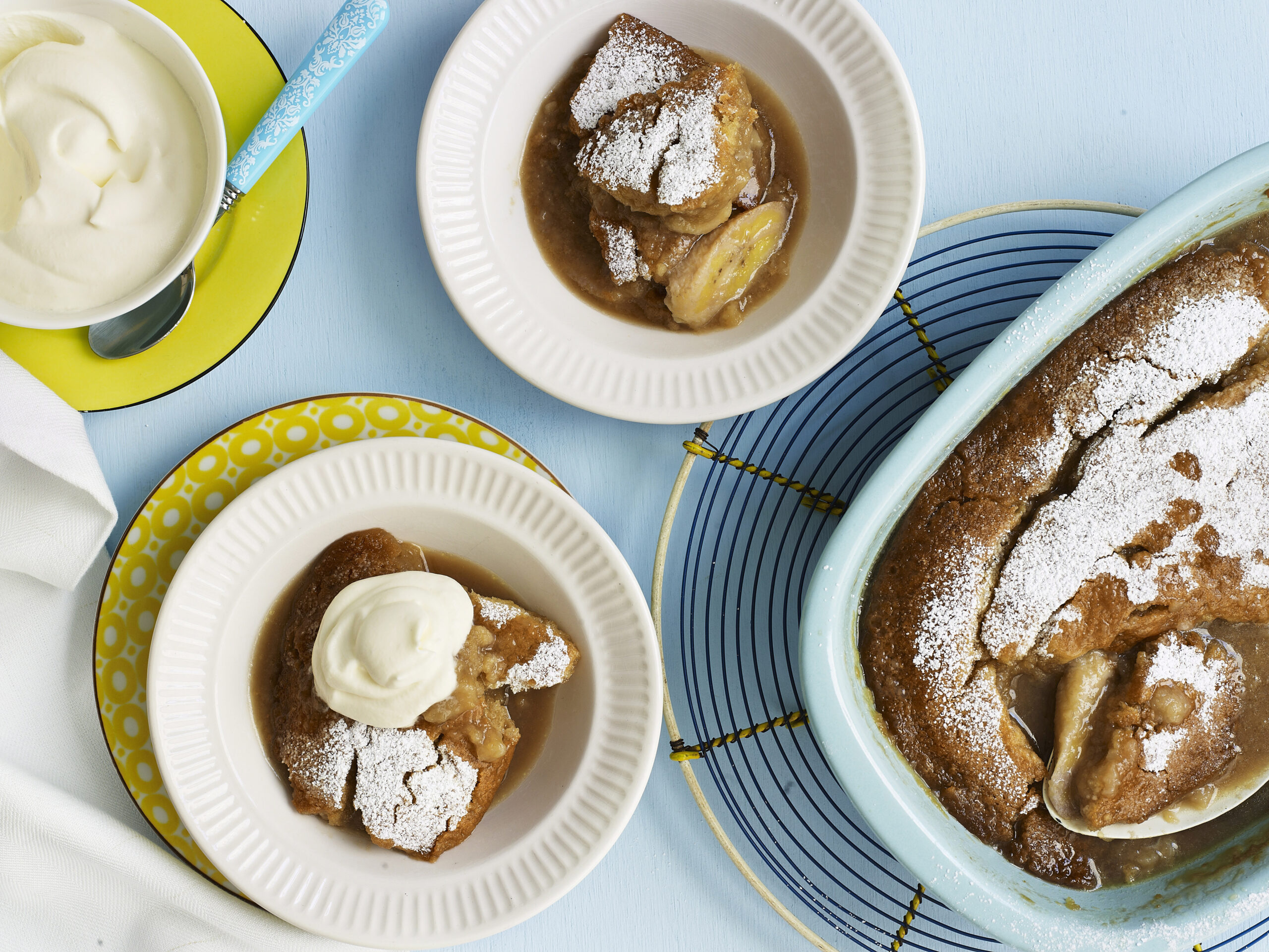 Banana butterscotch self-saucing pudding | Women's Weekly Food