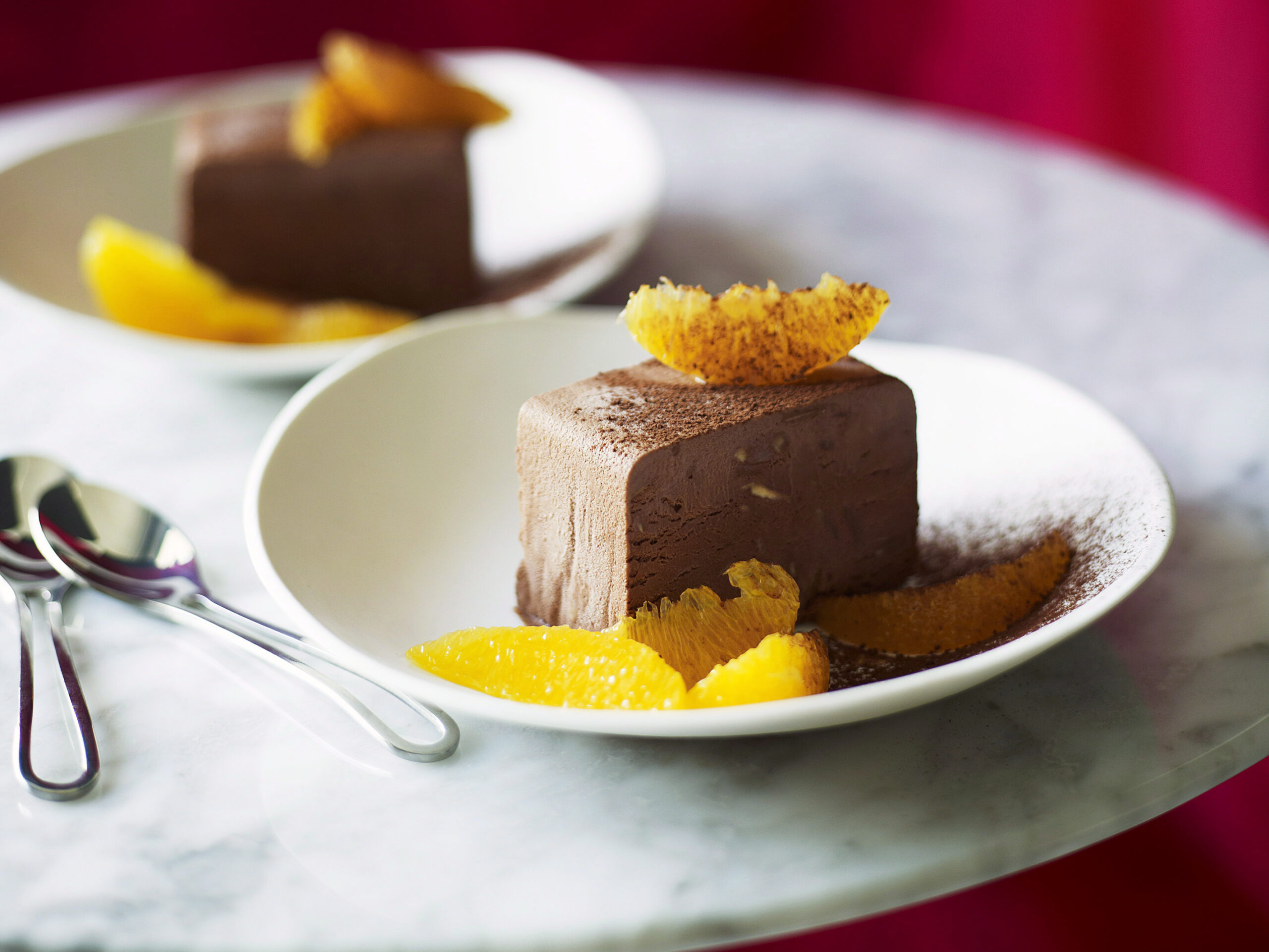 Chocolate parfait with orange salad | Women's Weekly Food