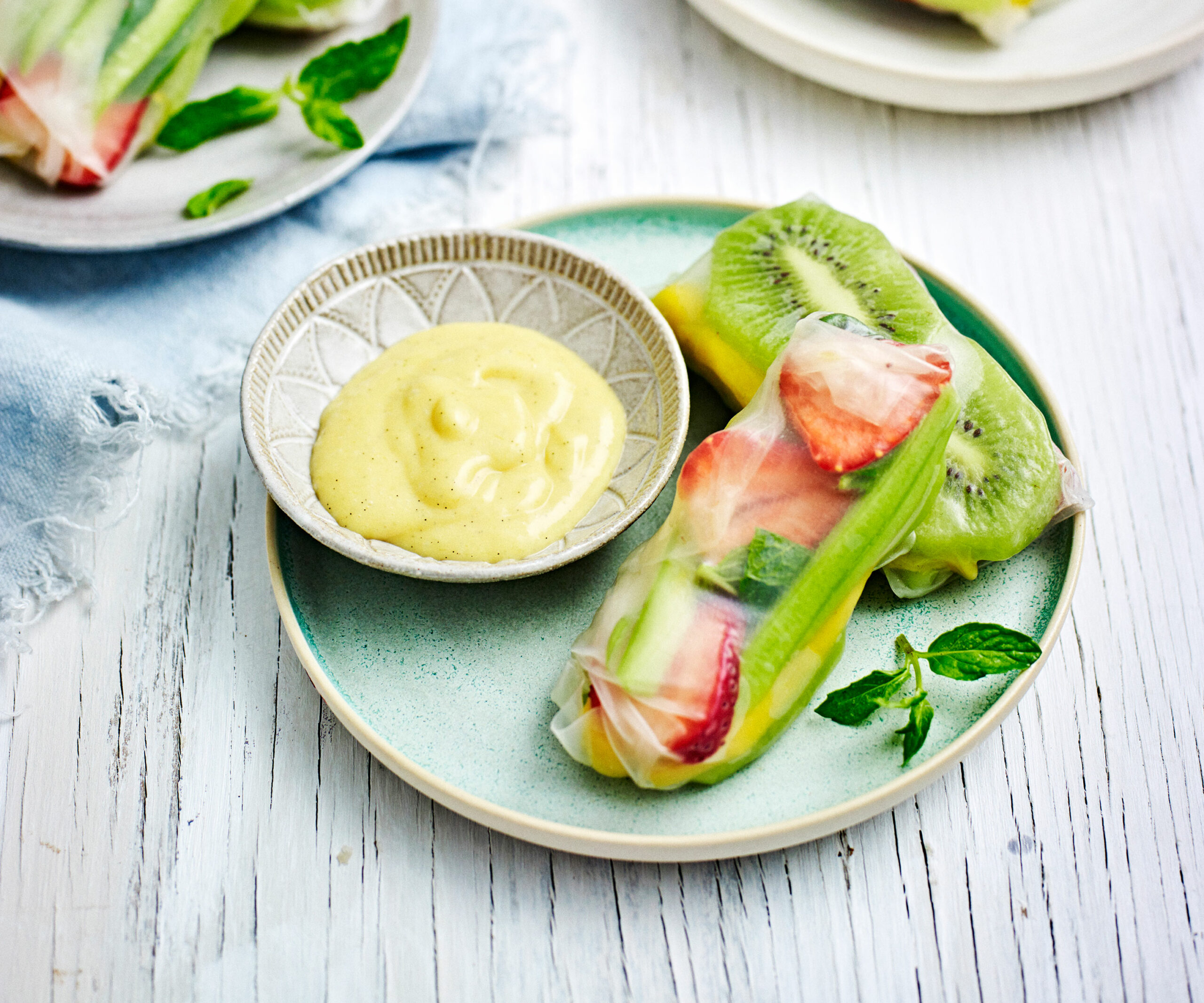 Fruit salad rice paper rolls | Women's Weekly Food