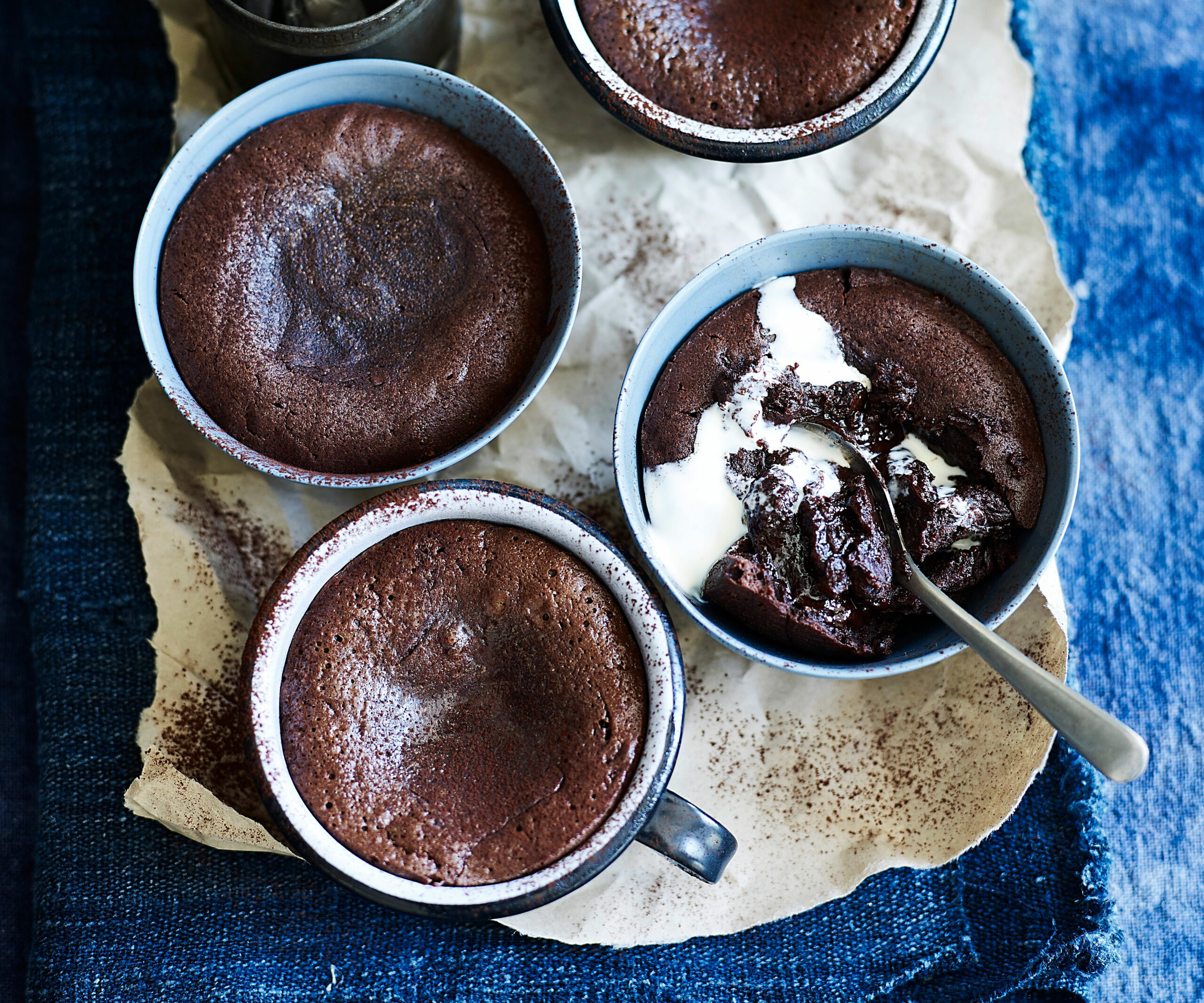 Gooey hot chocolate puddings | Women's Weekly Food