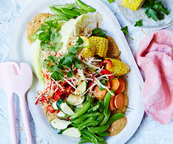 Vegetable gado gado with peanut sauce | Women's Weekly Food
