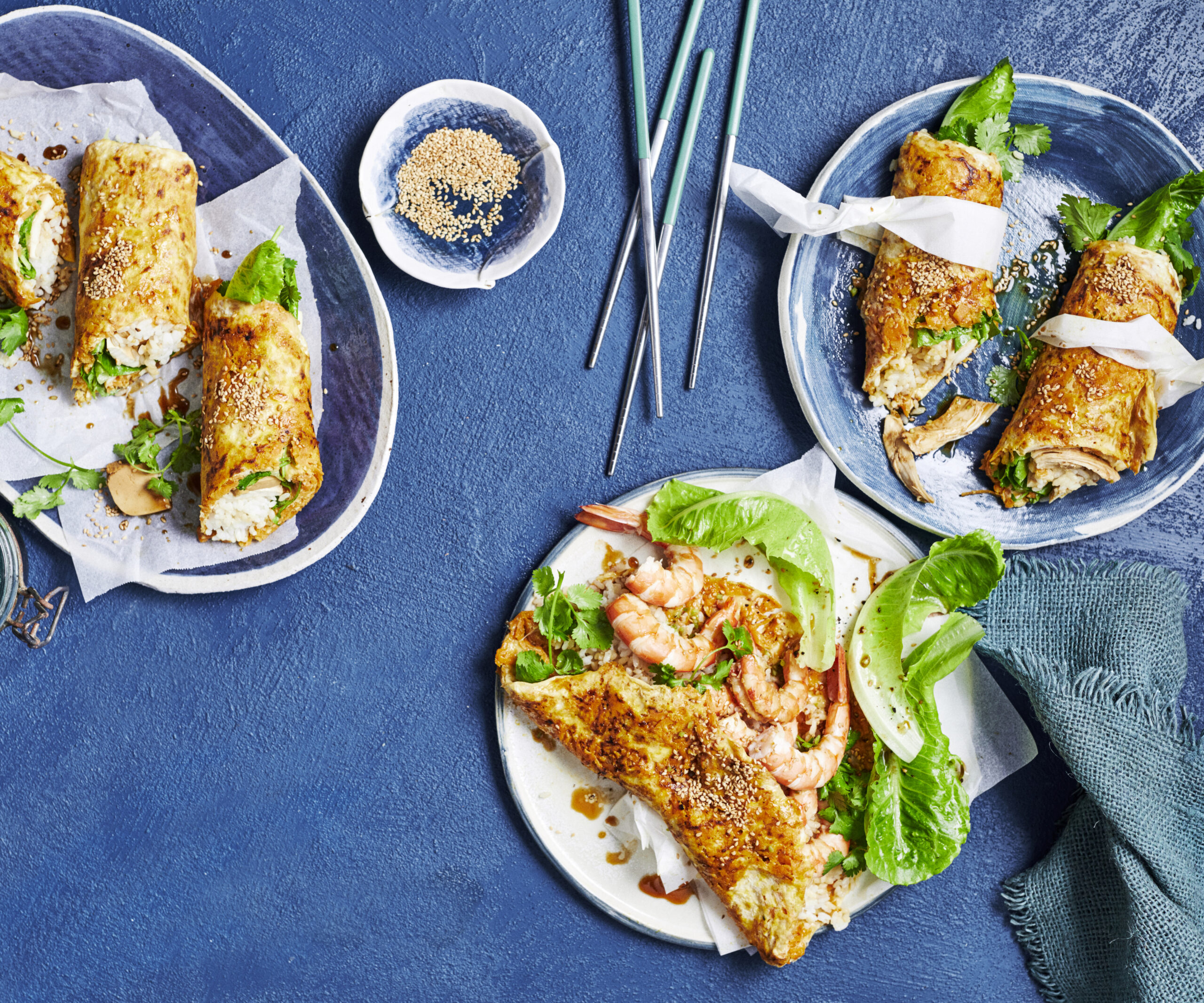 Japanese omelette wraps | Women's Weekly Food