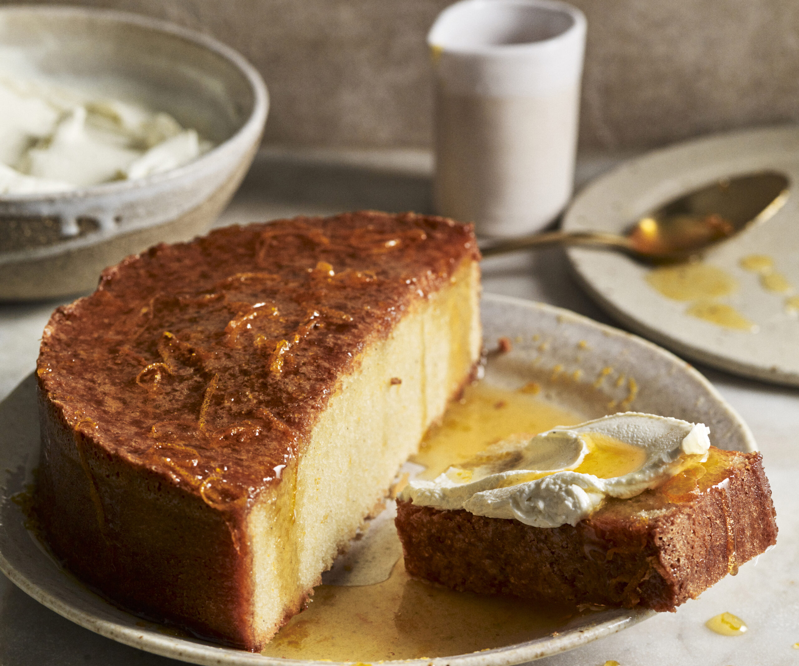 Gluten-free orange cake with labne | Women's Weekly Food