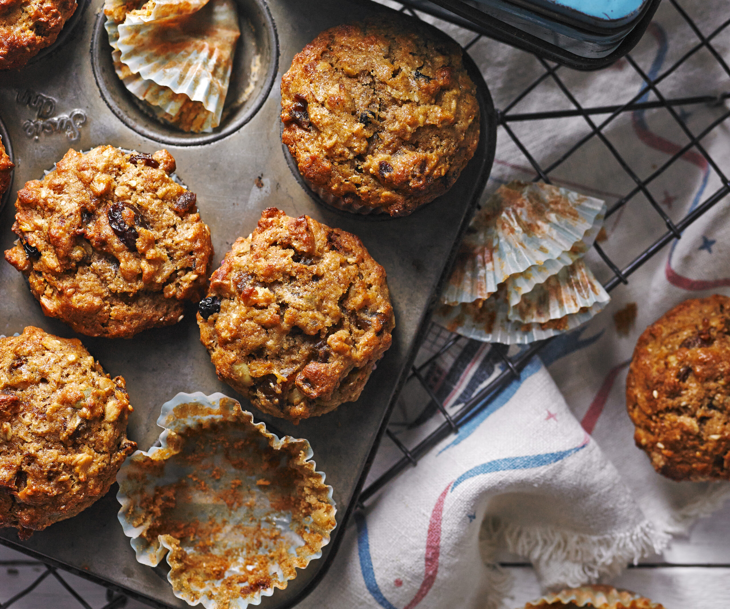 Overnight date and muesli muffins | Women's Weekly Food