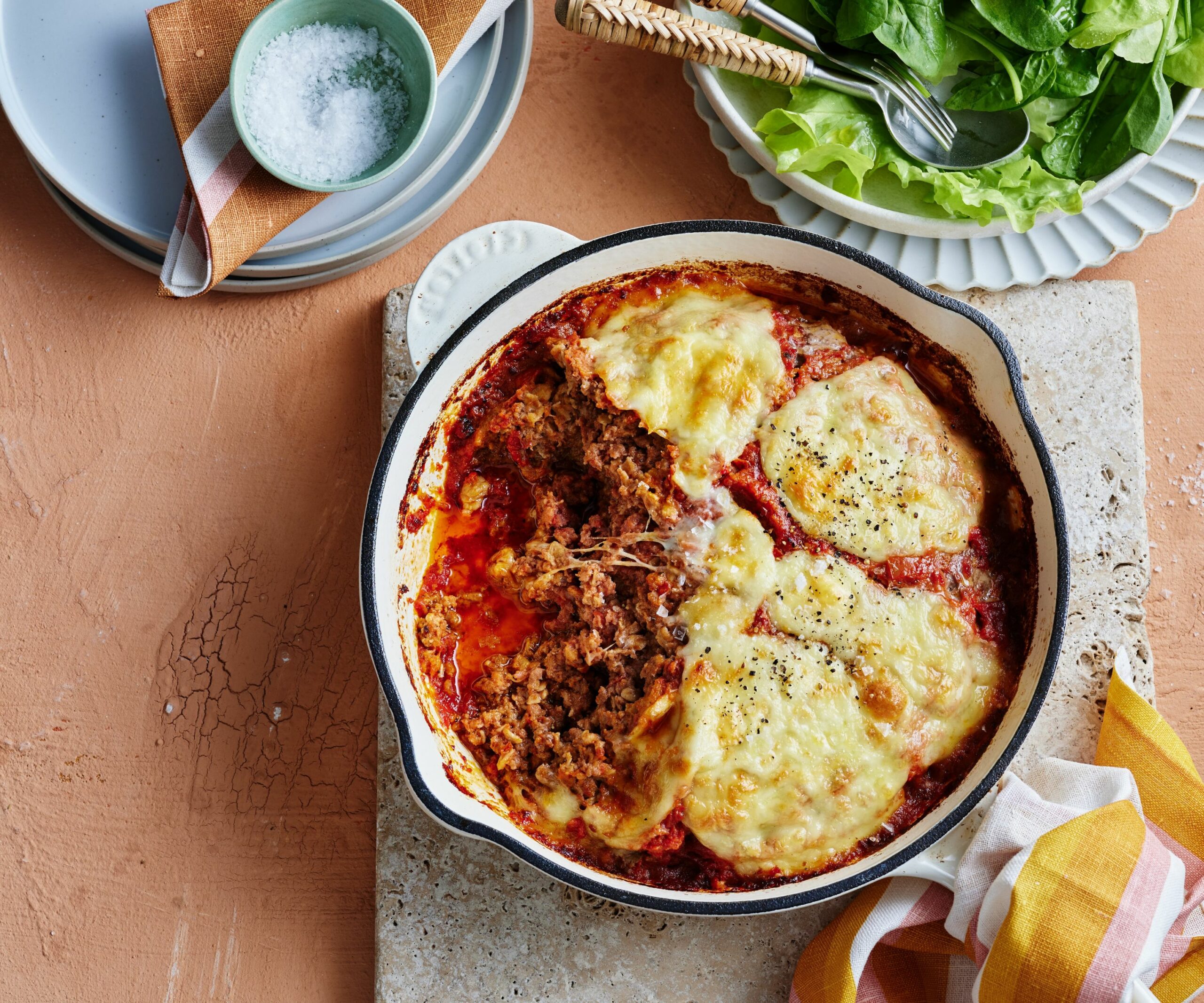 Two ways with Parmigiana-style mince | Women's Weekly Food