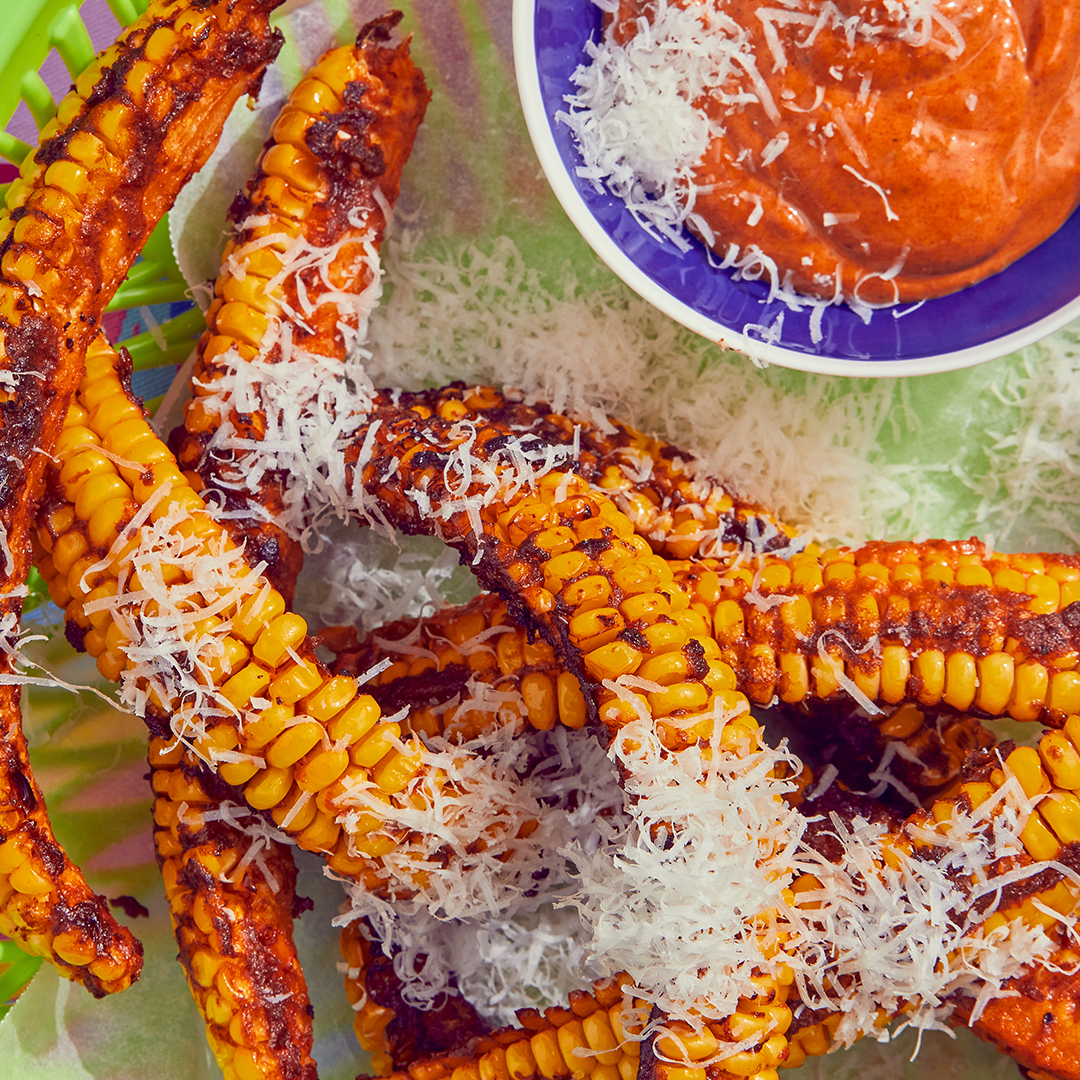 Steph de Sousa's air fryer Mexican-style corn ribs recipe | Women's ...